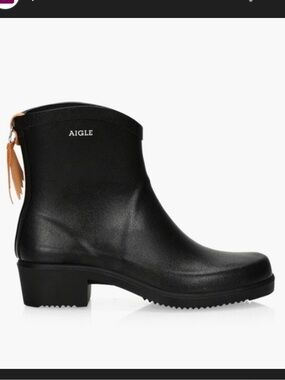 Aigle | Shoes | Aigle Miss Juliette Botillon B2t Black Cowboy Ankle ...